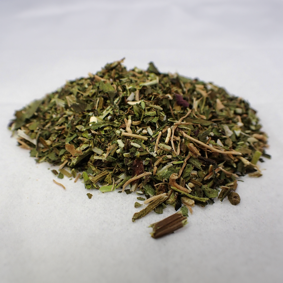 Spilanthes Plant with Roots Dried & Cut | Pacific Botanicals